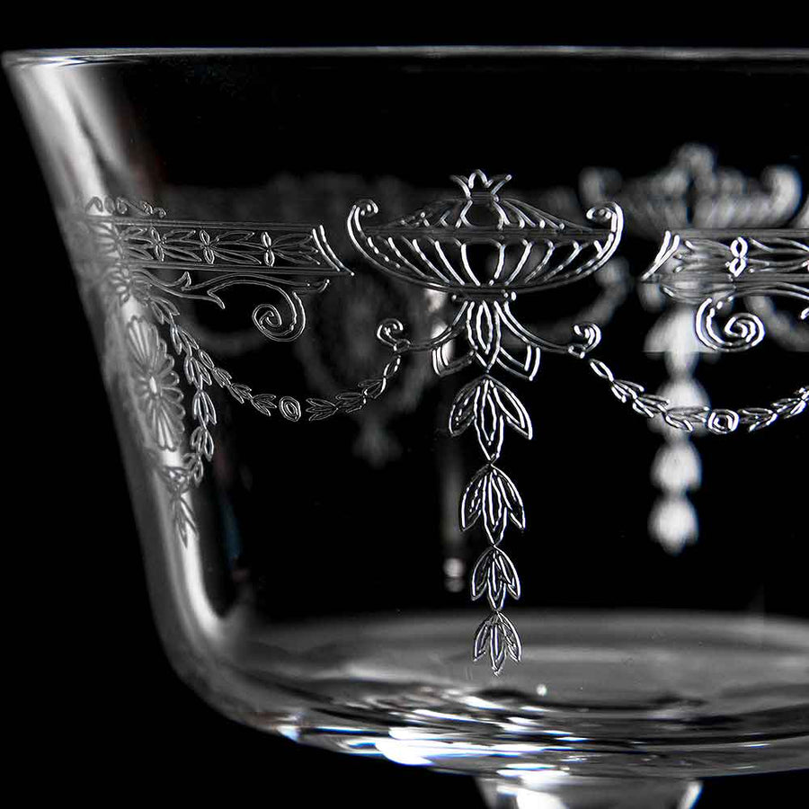 1890 Fizz Cocktail Glass Coupe 20cl – Urban Bar USA